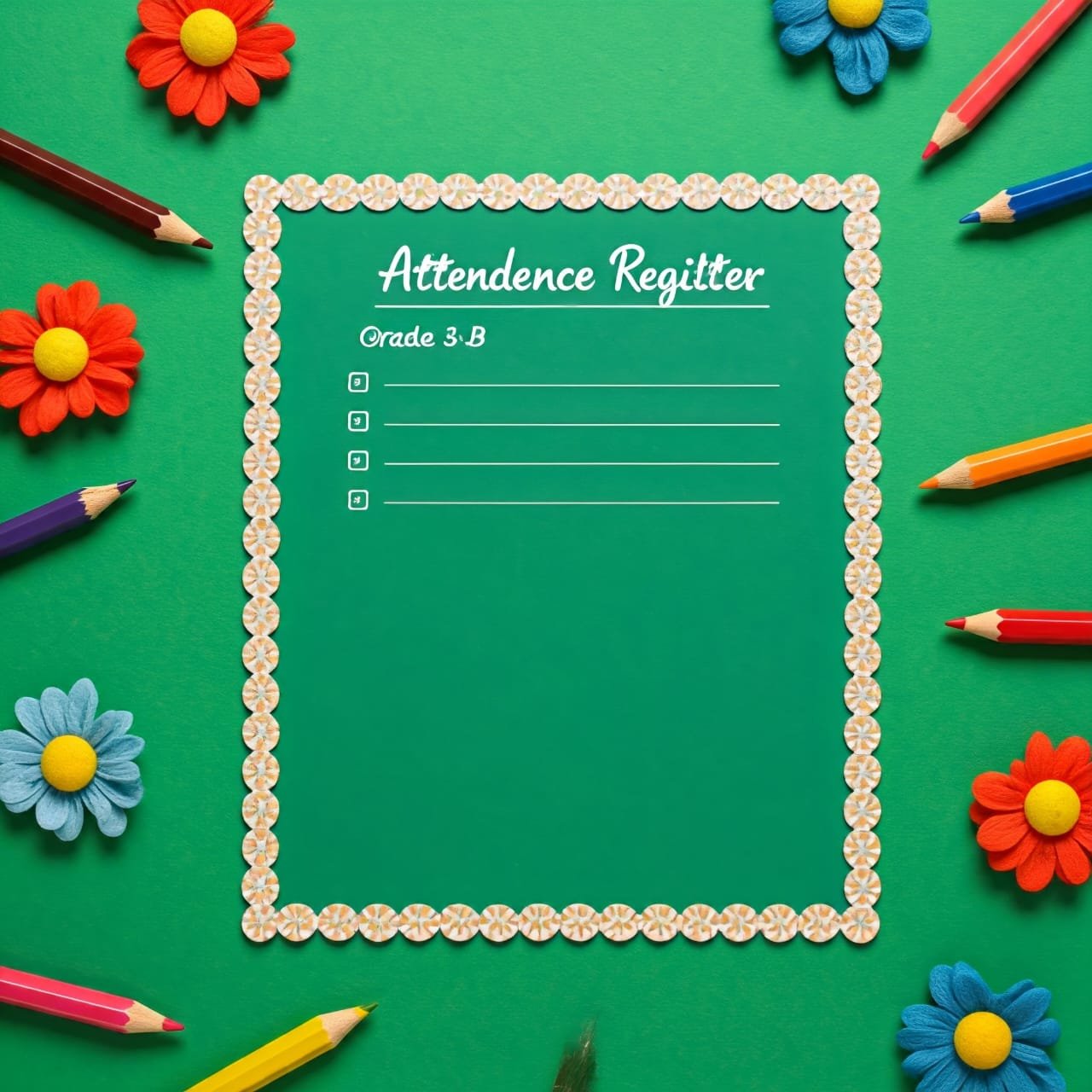 101+ Attendance Register Decoration Ideas - Attendance Calculator